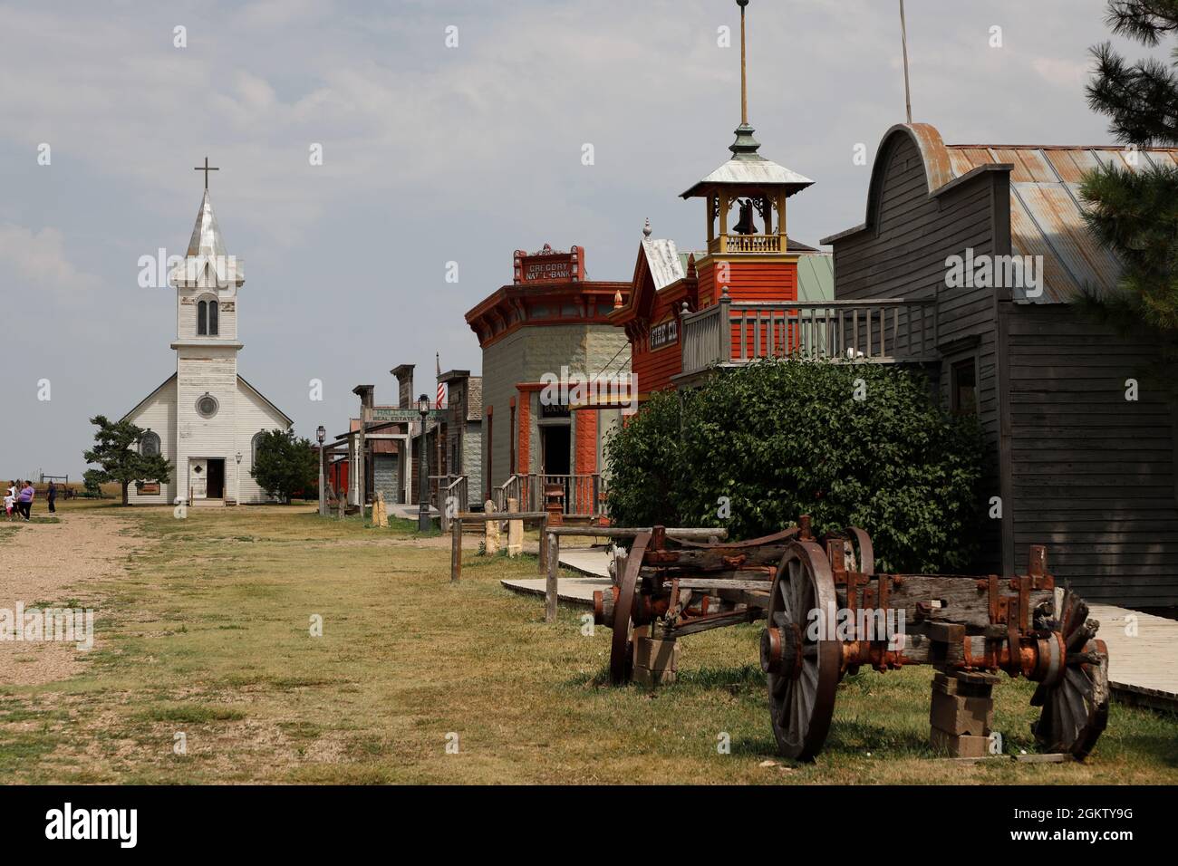 The original 1880 Town with the church in the background.Midland.South ...