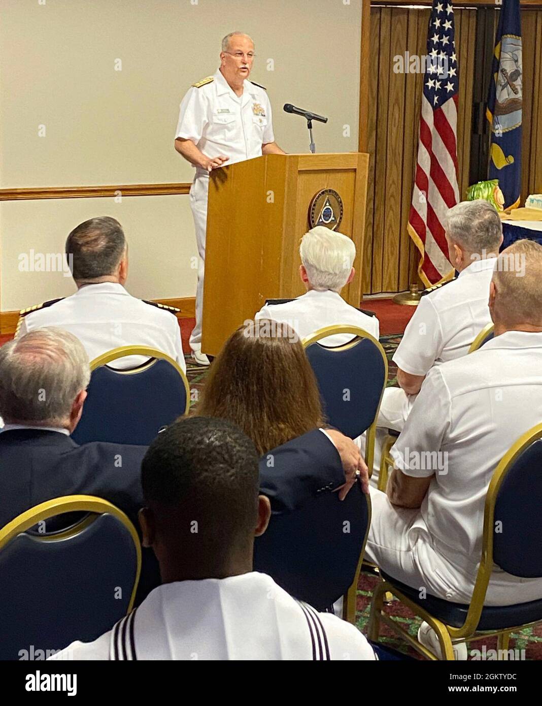 JACKSONVILLE, Fla. (July 2, 2021) – Navy Surgeon General Rear Adm ...
