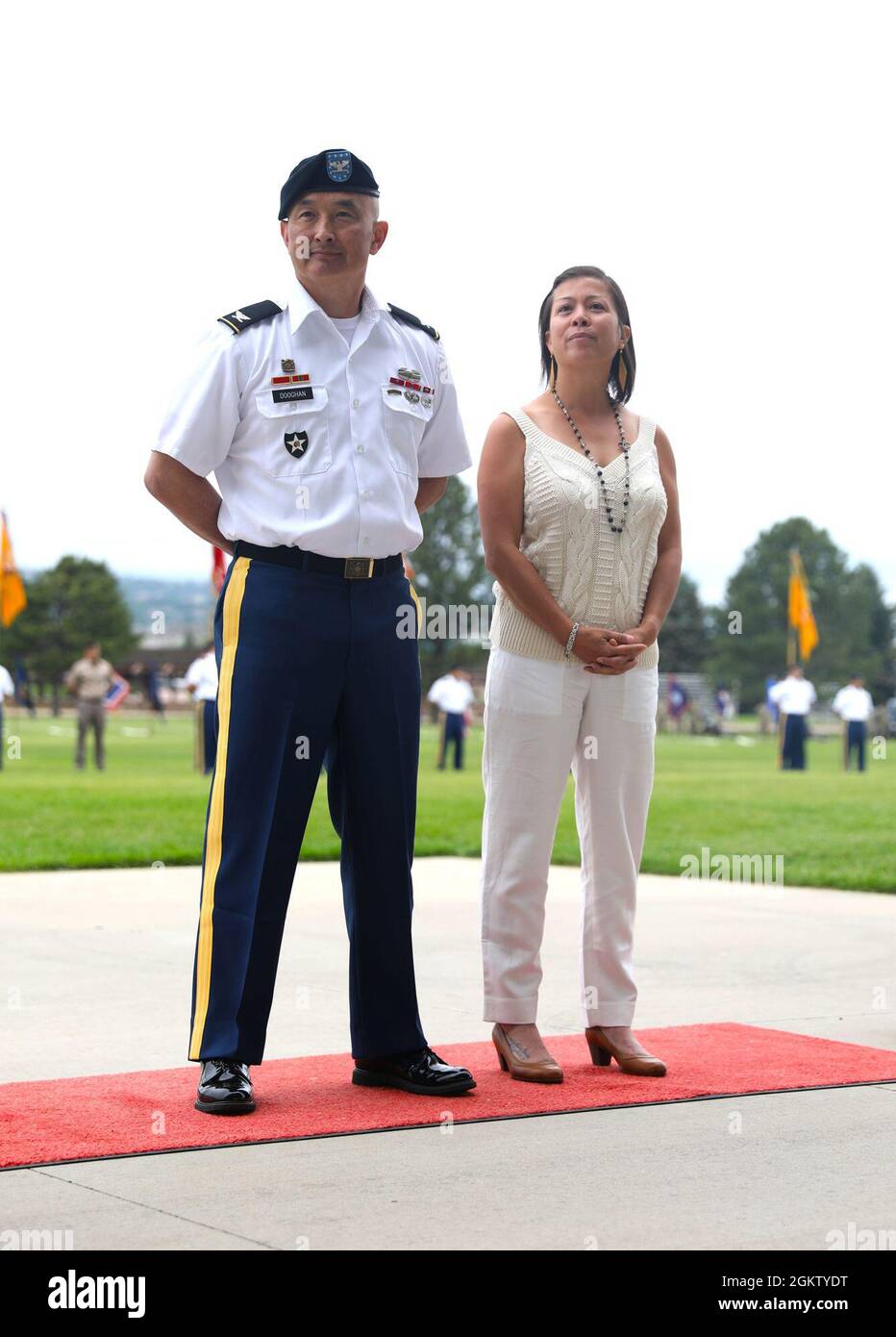 Maj. Gen. Matthew McFarlane, commanding general for the 4th Infantry ...