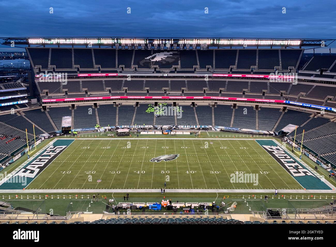 A general view of Lincoln Financial Field, Monday, Dec. 3, 2018, in ...