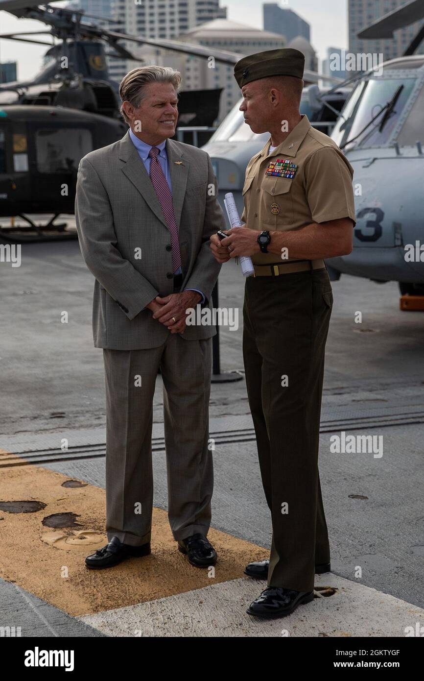 John McLaughlin, the president and chief executive officer of the USS ...