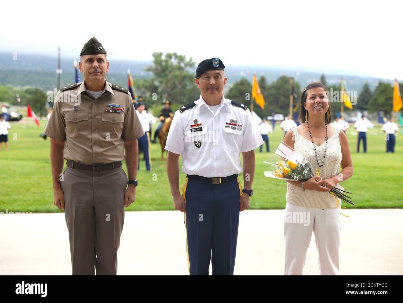 Maj. Gen. Matthew McFarlane, commanding general for the 4th Infantry ...