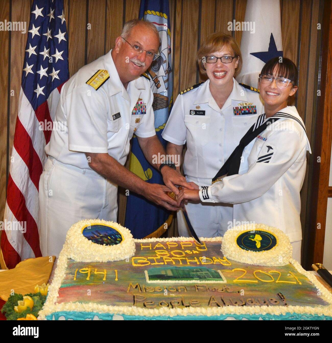 JACKSONVILLE, Fla. (July 2, 2021) – Navy Surgeon General Rear Adm ...