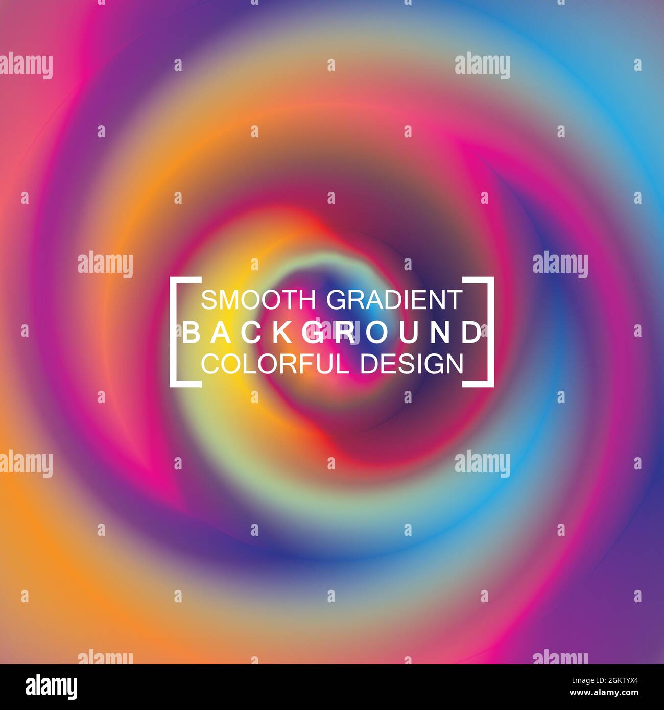 Colorful swirl smooth gradient design abstract background Stock Vector ...