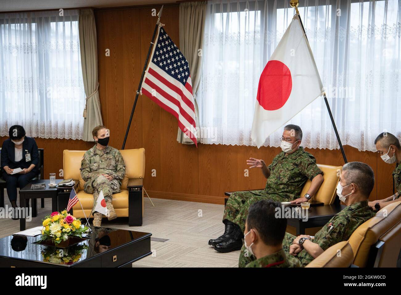 U.S. Army Maj. Gen Laura Yeager, Commanding General, 40th Infantry ...