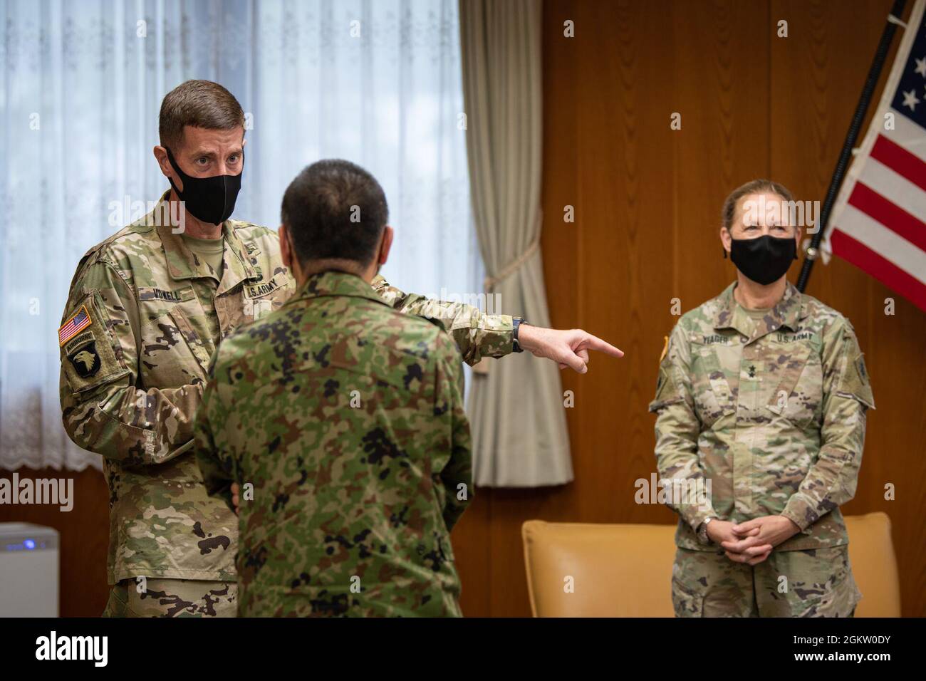 U.S. Army Maj. Gen Laura Yeager, Commanding General, 40th Infantry ...