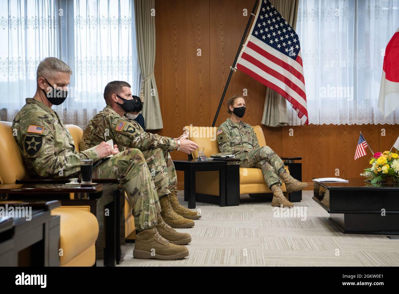 U.S. Army Maj. Gen Laura Yeager, Commanding General, 40th Infantry ...