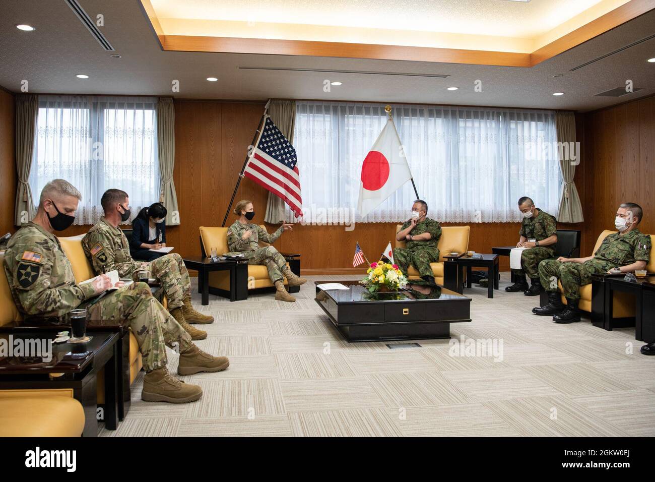 U.S. Army Maj. Gen Laura Yeager, Commanding General, 40th Infantry ...