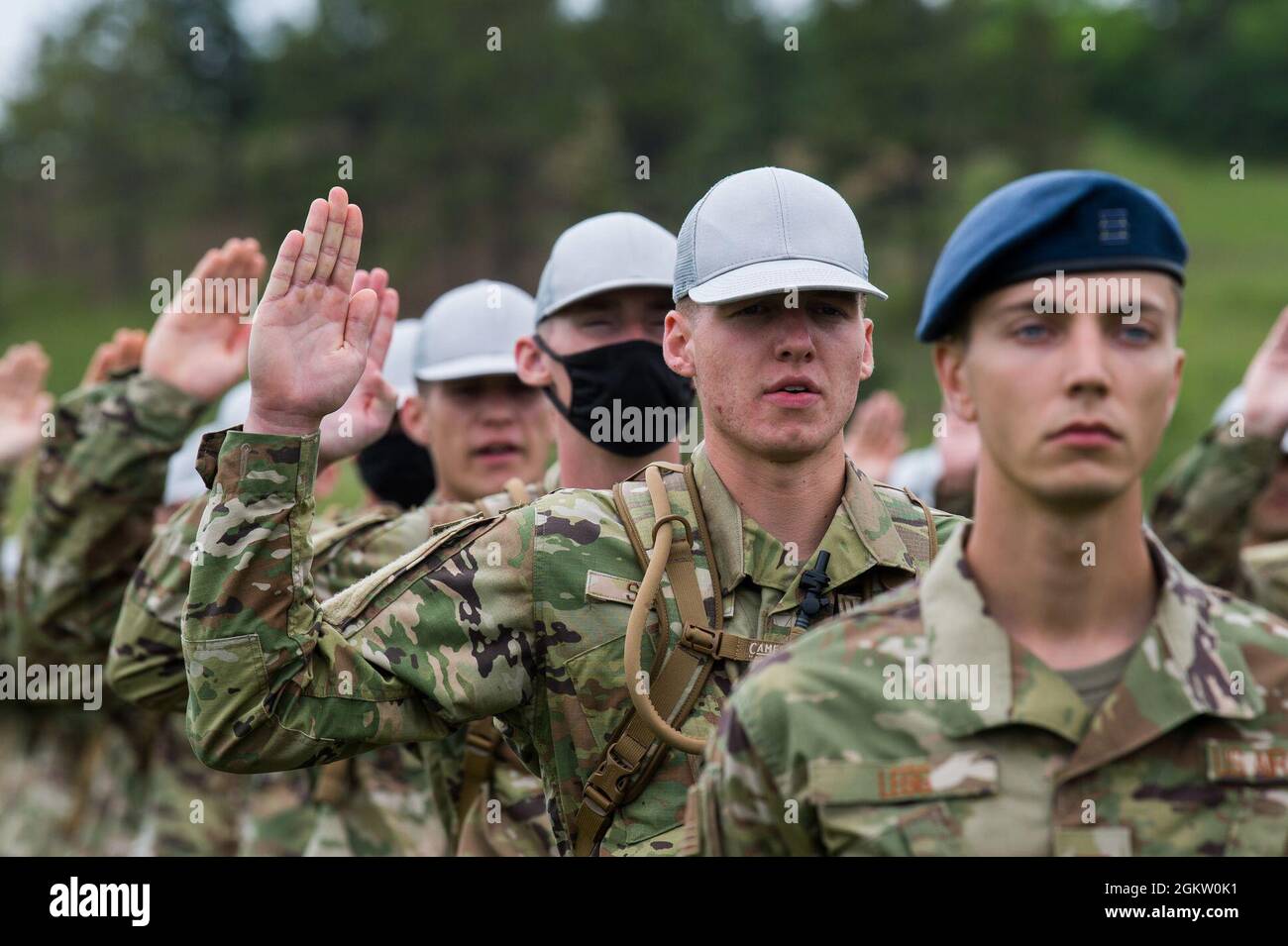 U.S. AIR FORCE ACADEMY, Colo. -- Basic Cadets from the Class of 2025 ...