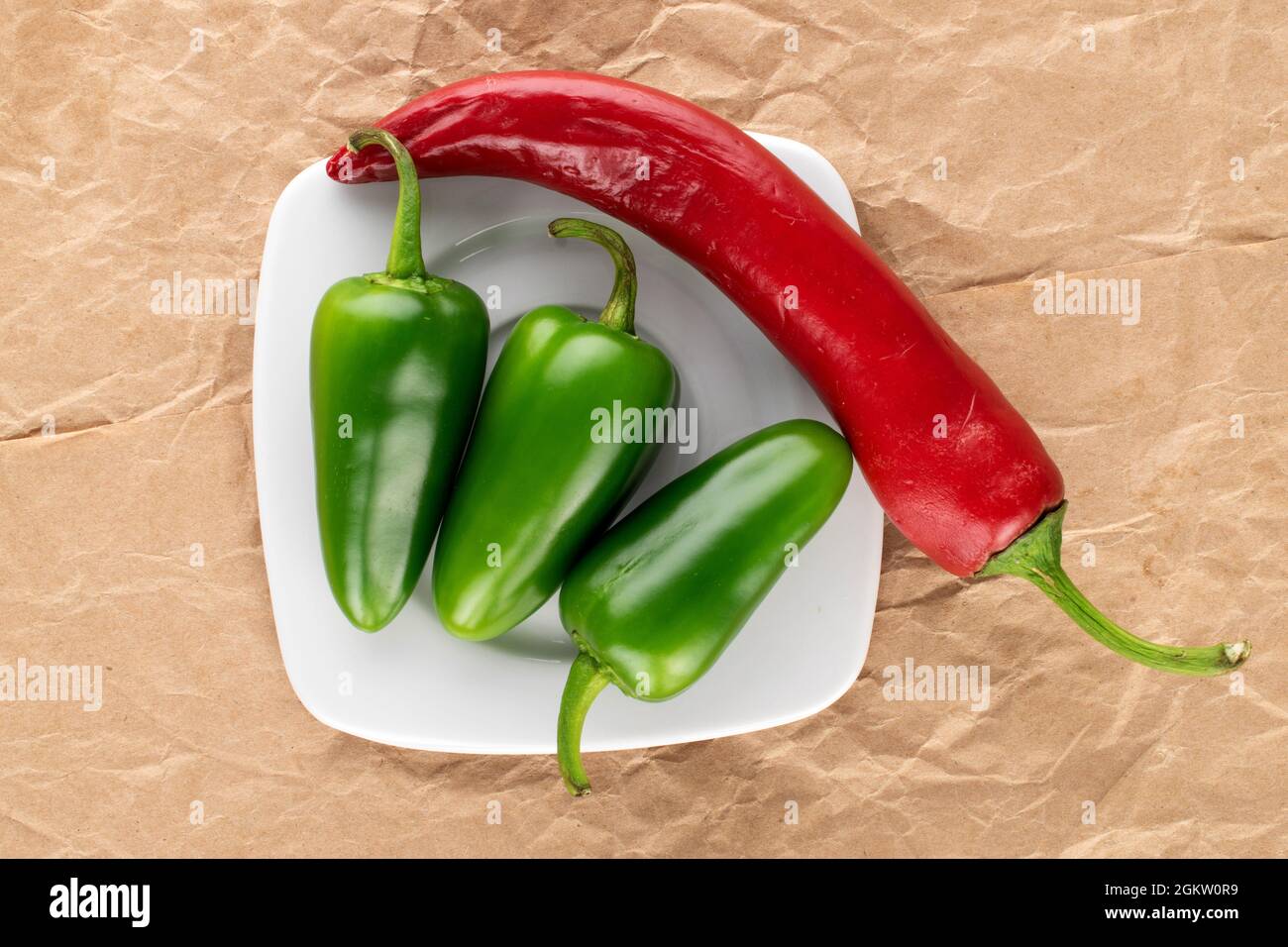 Chopped red chilli paper hi-res stock photography and images - Alamy