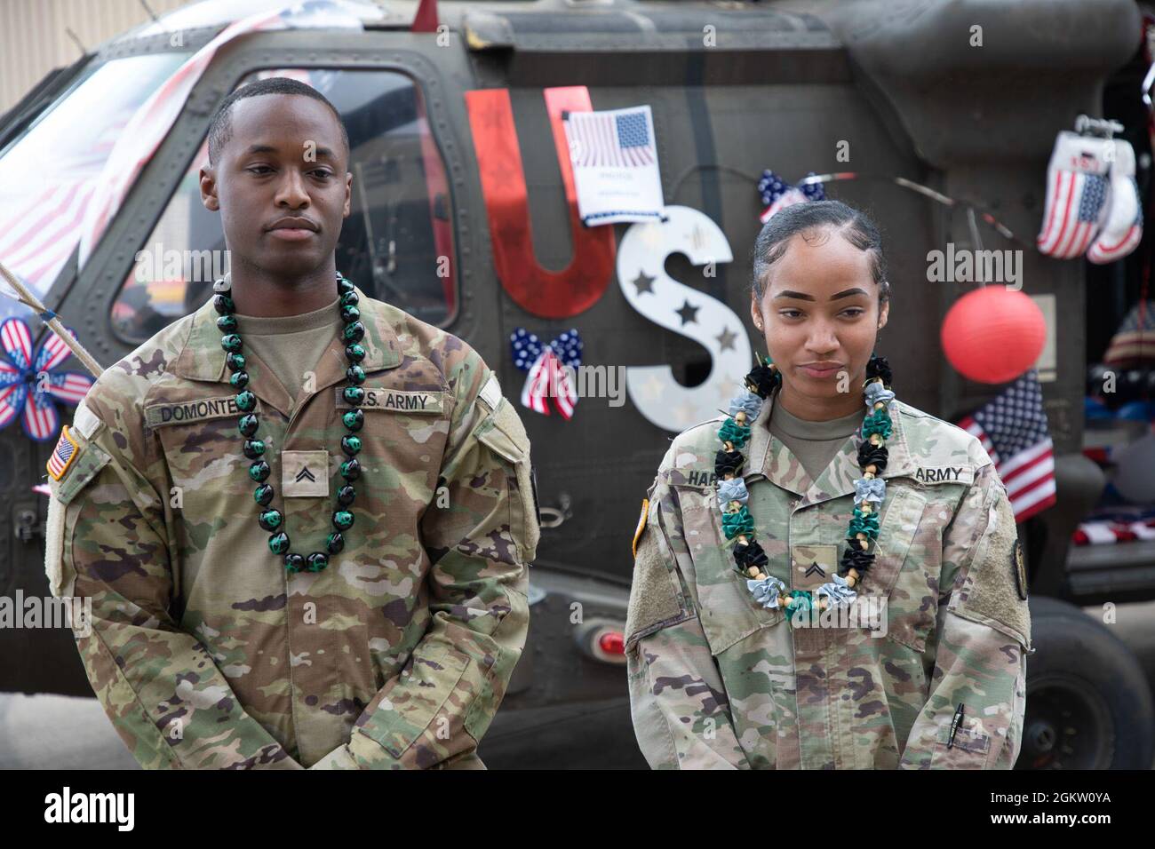 Soldiers of the 25th Combat Aviation Brigade were laterally promoted to ...