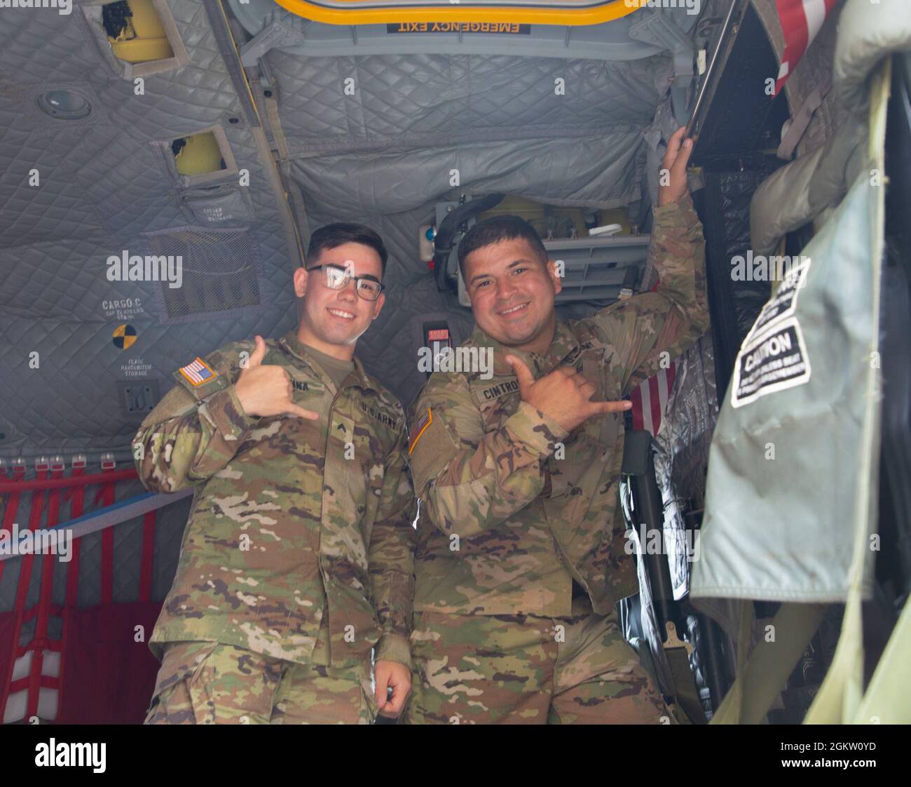 Soldiers of the 25th Combat Aviation Brigade were laterally promoted to ...