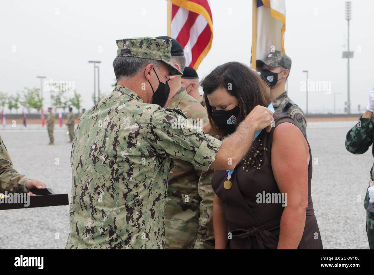 Adm. John C. Aquilino, commander of U.S. Indo-Pacific Command presents ...
