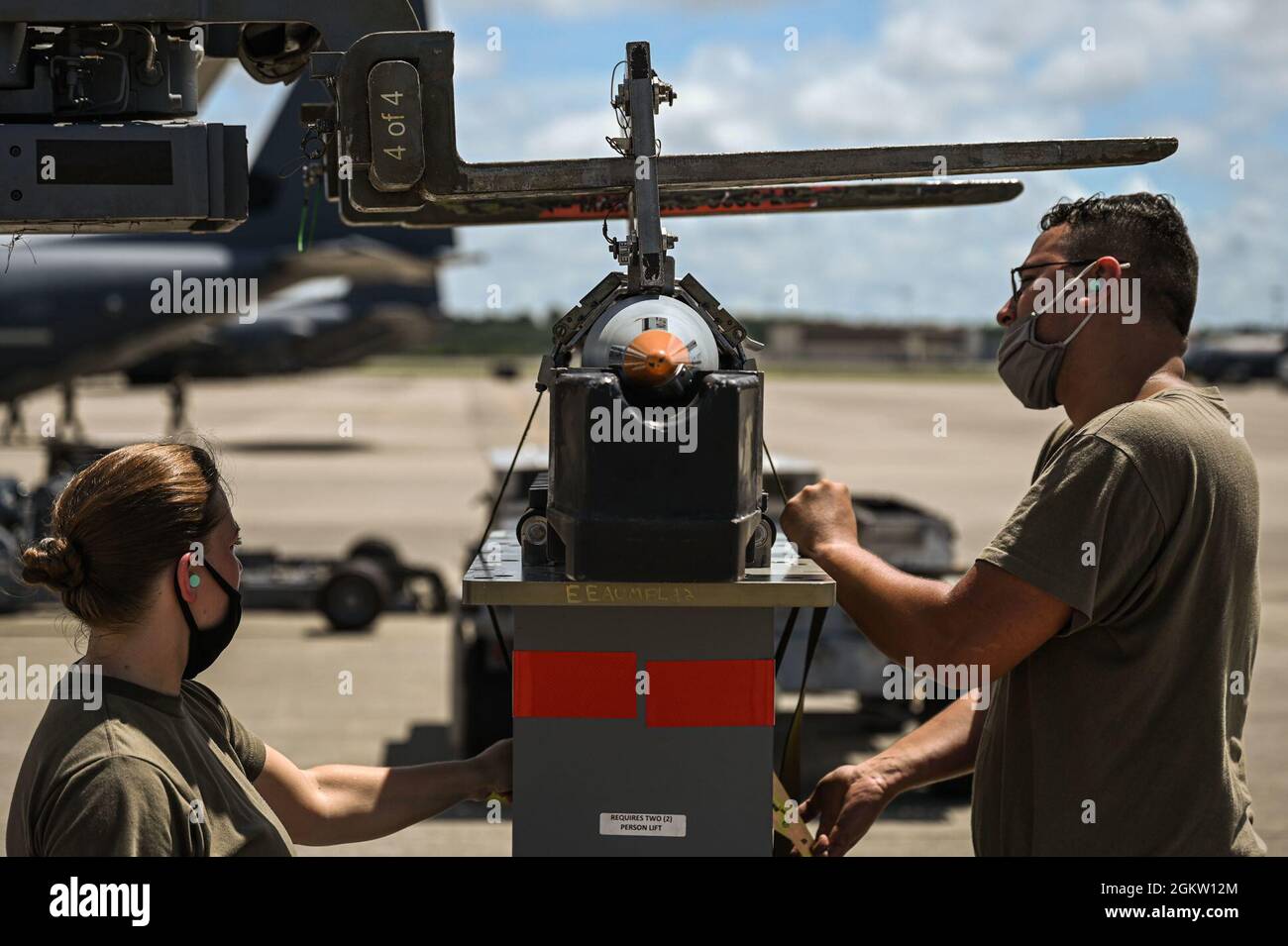 U.S. Air Force Senior Airman Asti Randa, 4th Aircraft Maintenance Unit ...