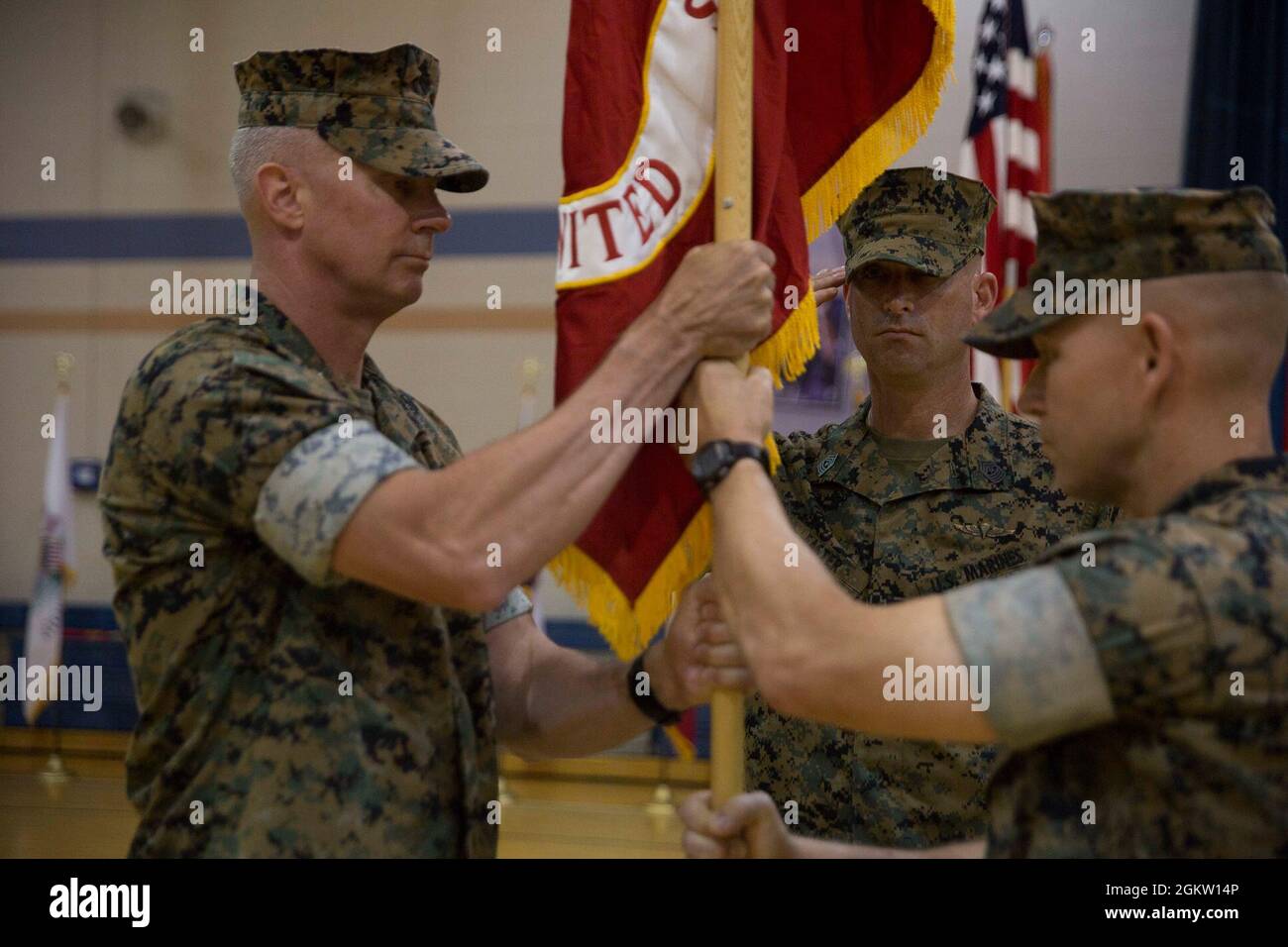 U.S. Marine Corps Col. Richard H. Pitchford, the incoming Commanding ...