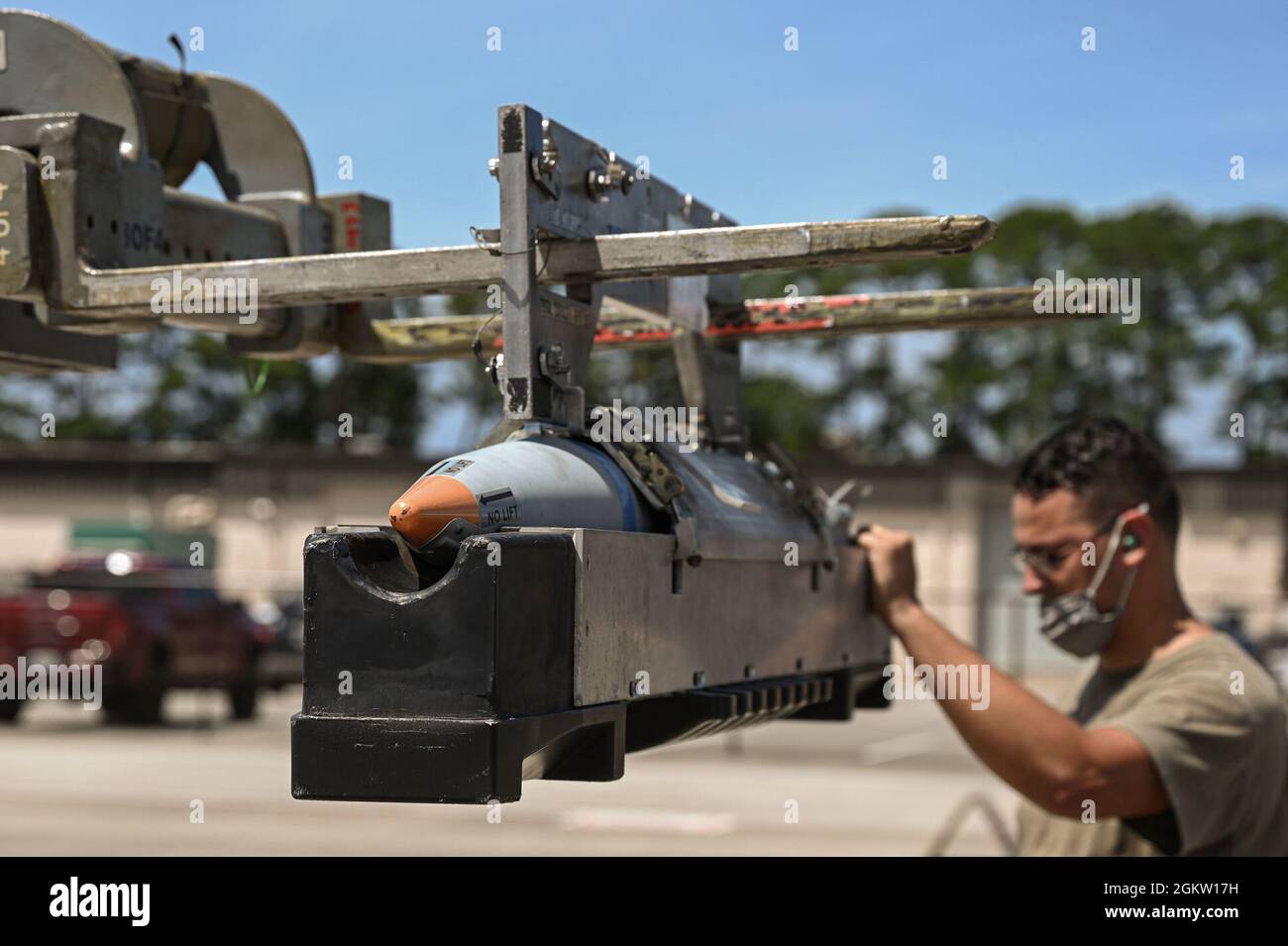 U.S. Air Force Staff Sgt. Jacob White, 4th Aircraft Maintenance Unit ...