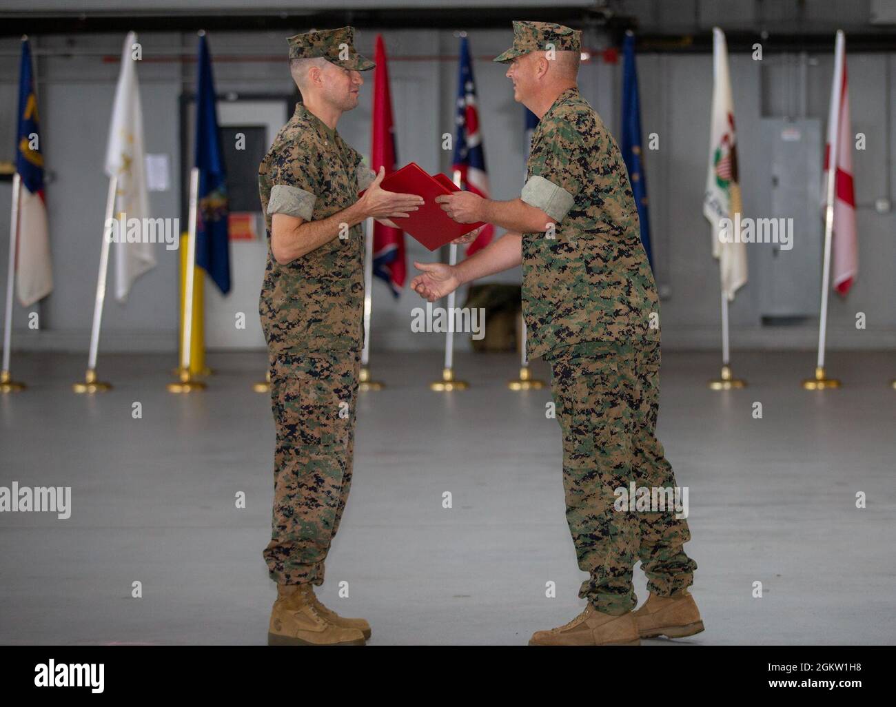 U.S. Marine Corps Lt. Col. David A. Mueller, strategy lead and Marine ...
