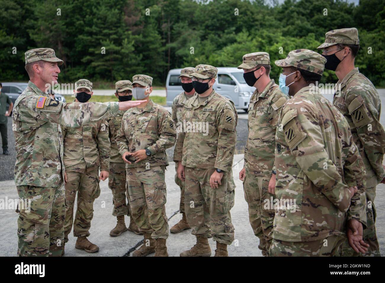 U.S. Army Brig. Gen. Joel Vowell, commanding general, U.S. Army Japan ...