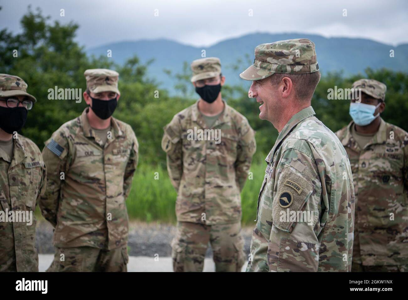 U.S. Army Brig. Gen. Joel Vowell, commanding general, U.S. Army Japan ...