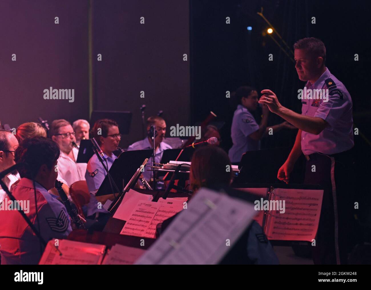 U.S. Air Force Maj. Dustin Doyle, United States Air Force Band of the ...