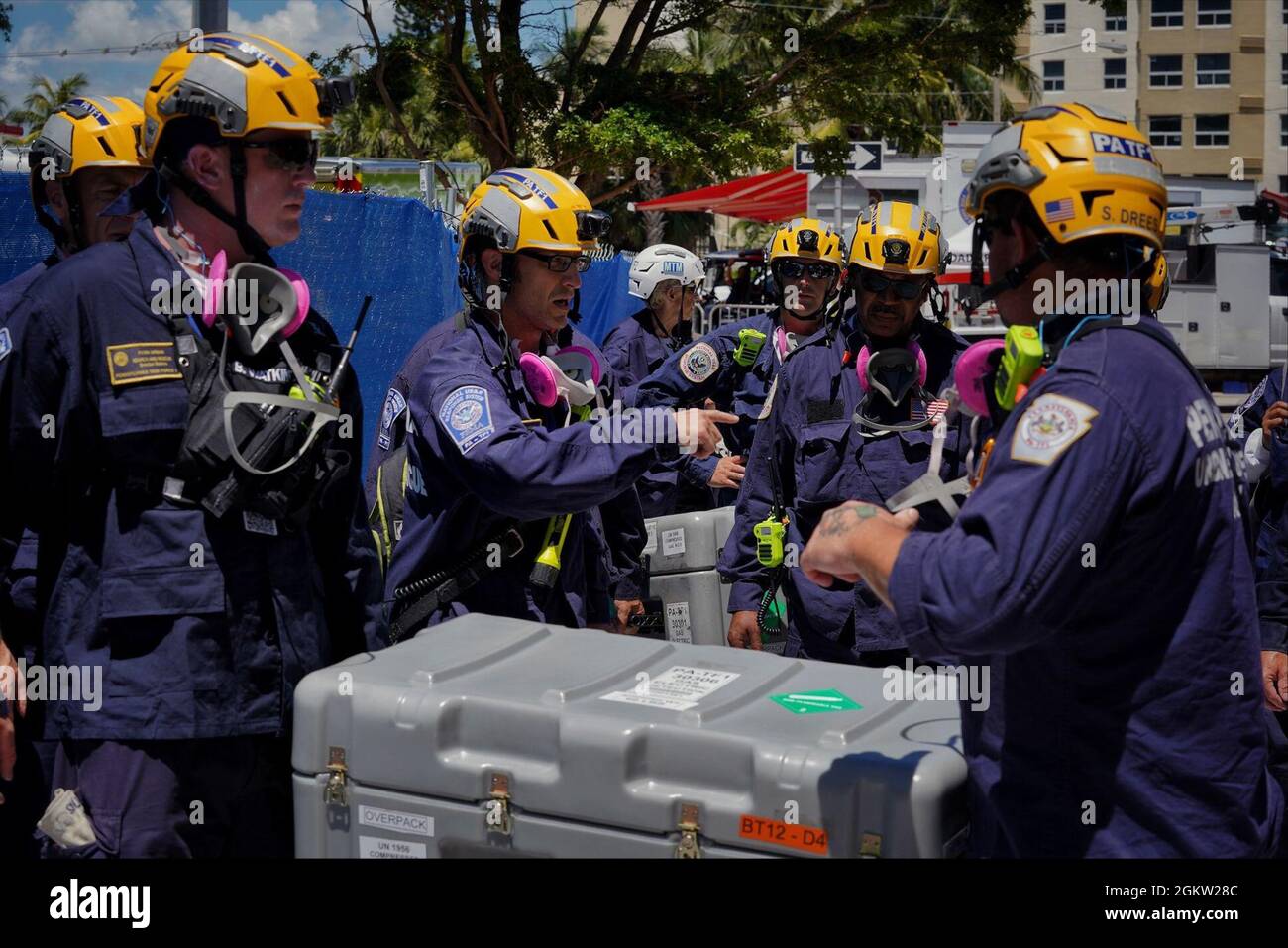 MIAMI, FL (July 3, 2021) – Urban Search and Rescue Pennsylvania TF1 ...
