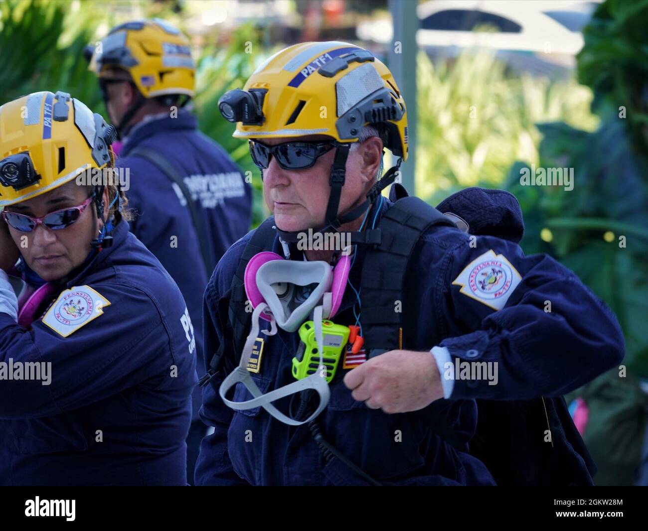 MIAMI, FL (July 3, 2021) – Urban Search and Rescue Pennsylvania TF1 ...
