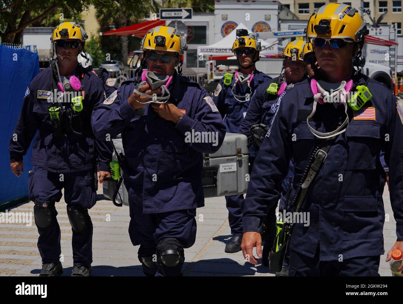 MIAMI, FL (July 3, 2021) – Urban Search and Rescue Pennsylvania TF1 ...