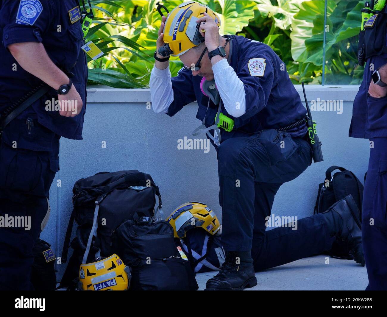 MIAMI, FL (July 3, 2021) – Urban Search and Rescue Pennsylvania TF1 ...