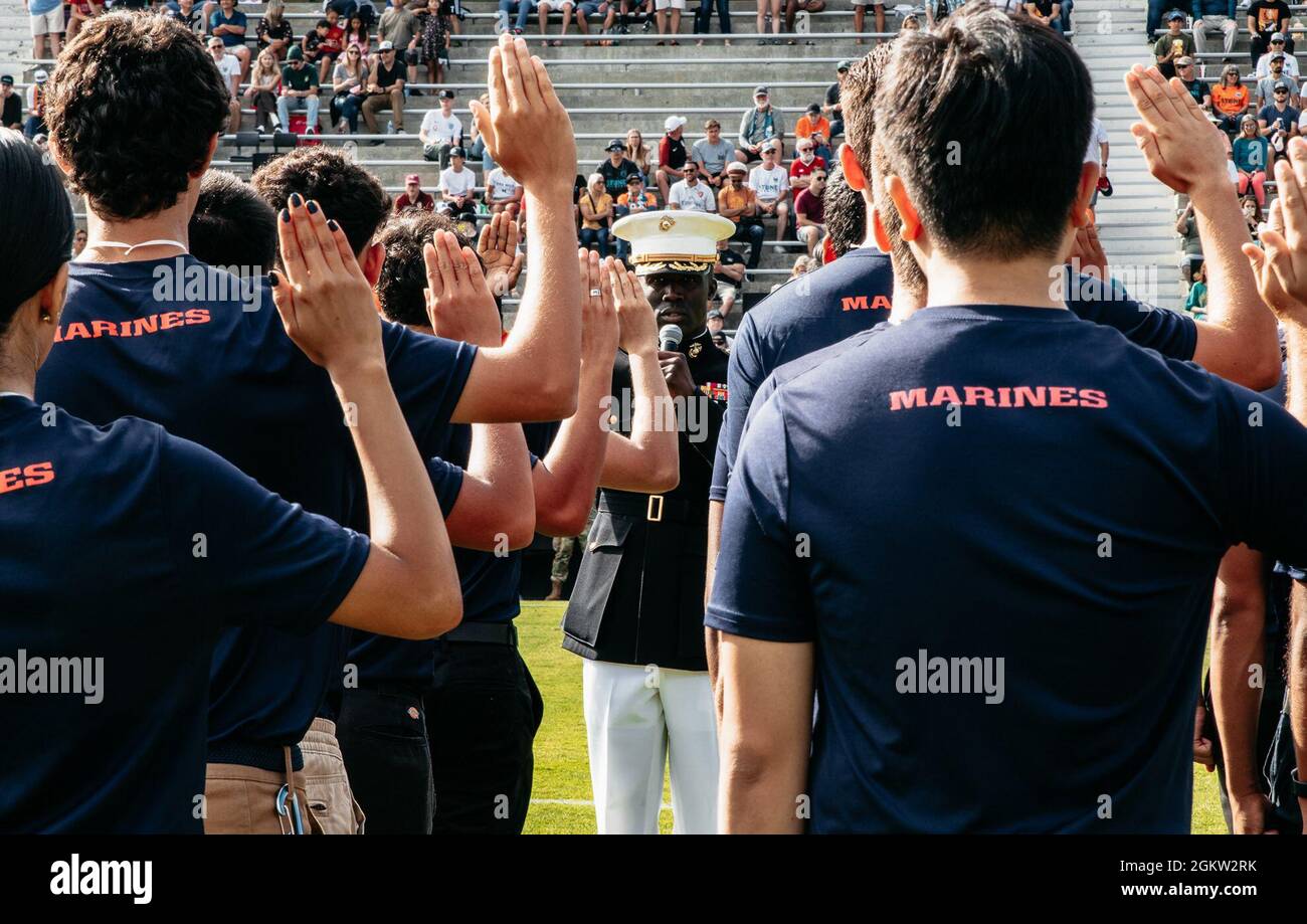 U.S. Marine Corps Major Gordon Emmanuel, the commanding officer for ...