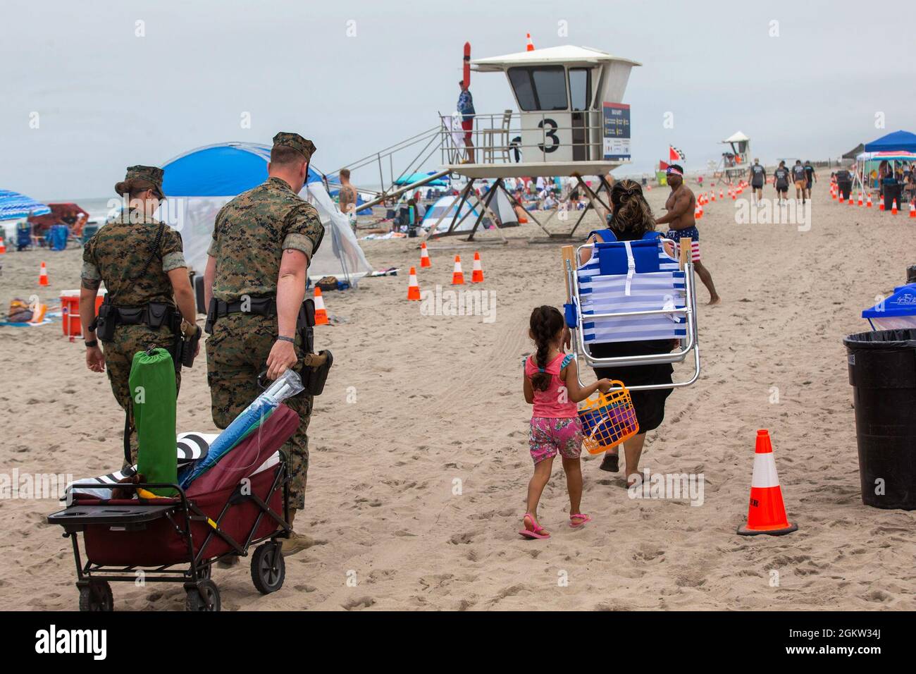 U.S. Marines with the Provost Marshal’s Office, Security and Emergency ...