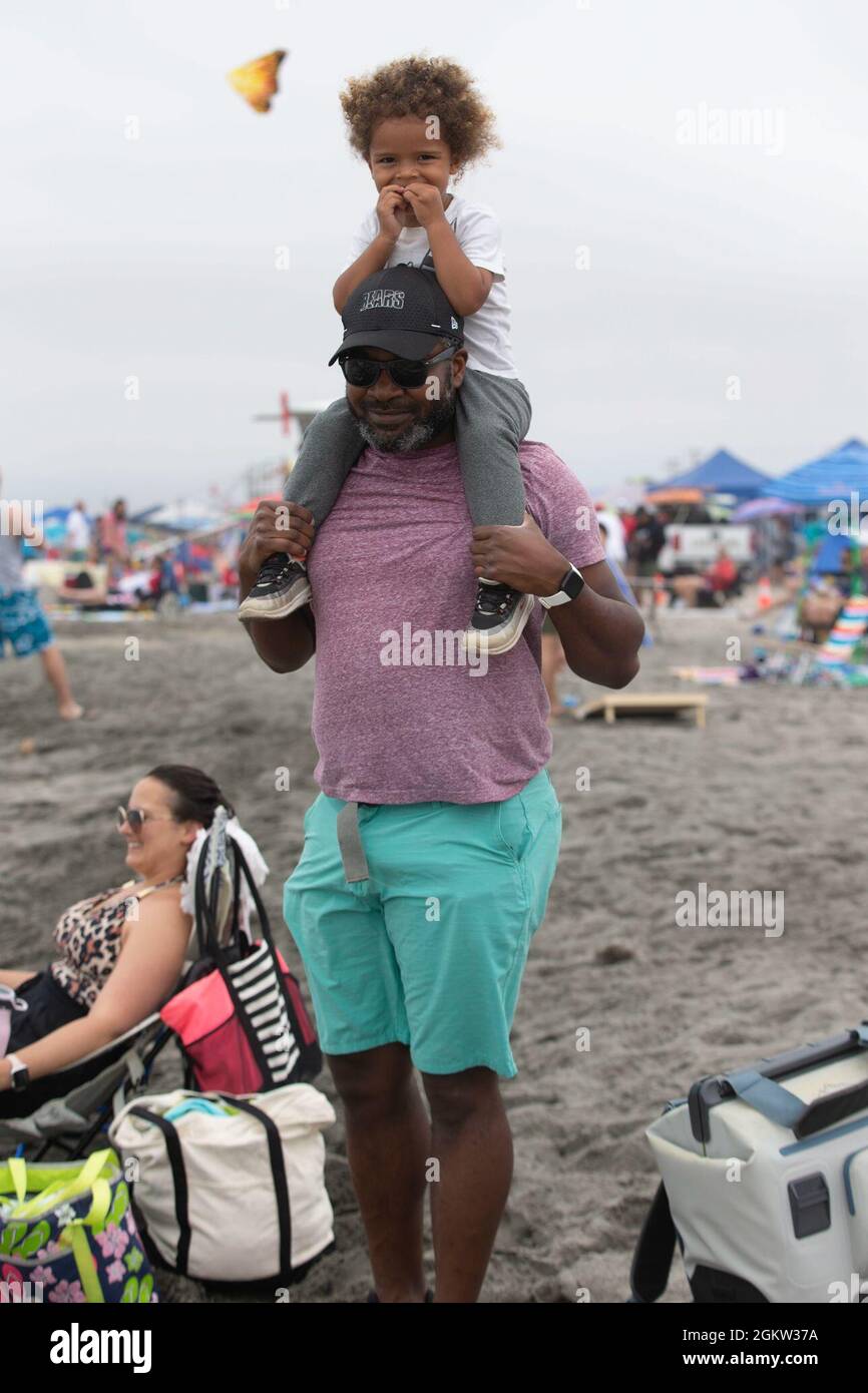 Guests of Marine Corps Base Camp Pendleton pose for a photo during the ...