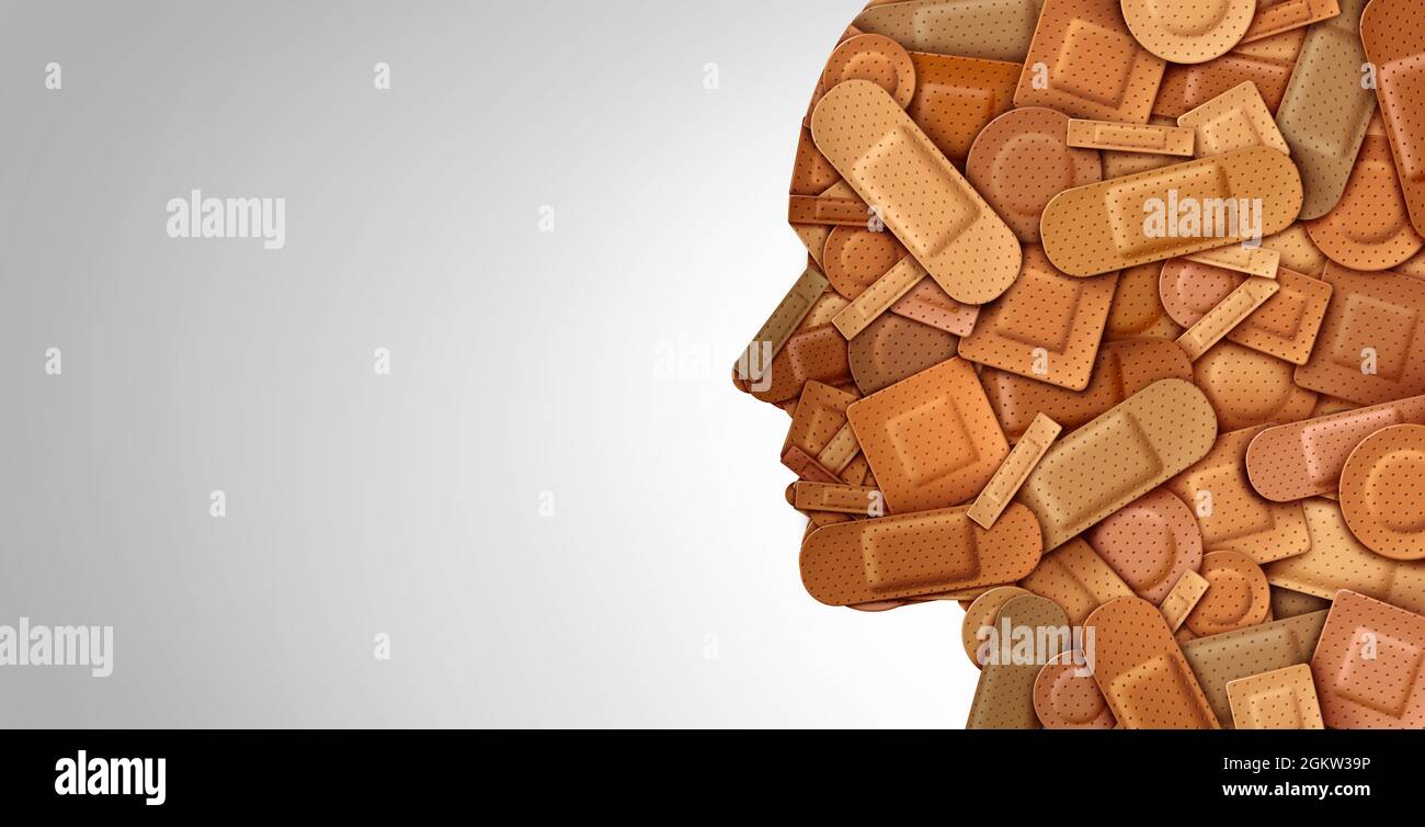 Human healing and injury therapy as diverse bandage and adhesive first ...