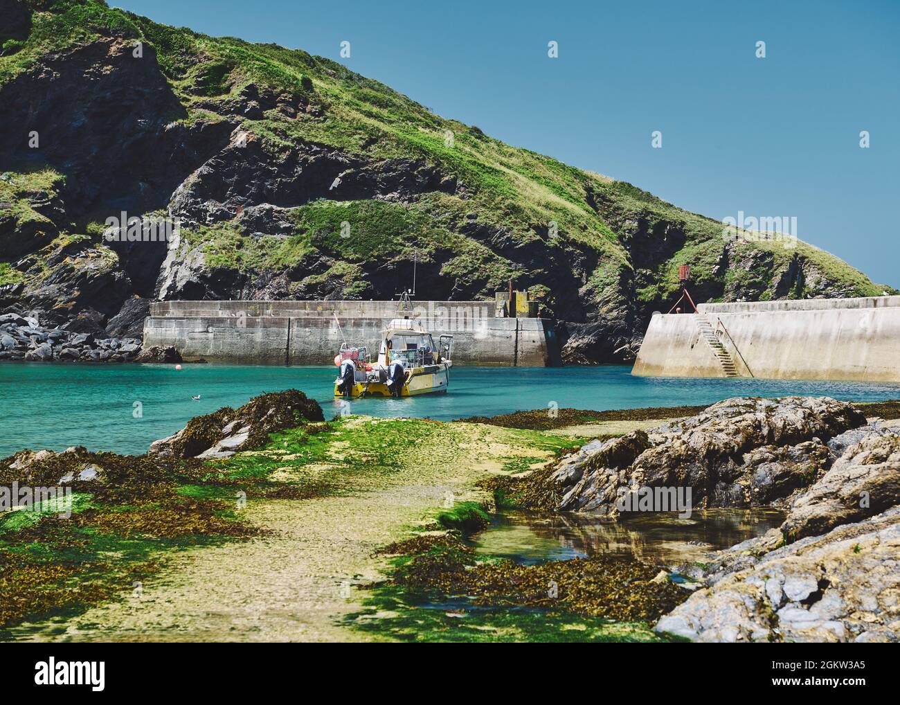 Landscape image from Cornwall in England Stock Photo - Alamy