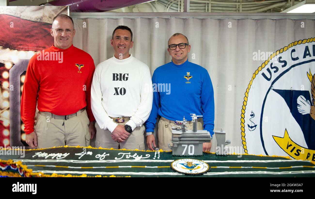 210704-N-IW069-1116 PACIFIC OCEAN (July 4, 2021) Capt. P. Scott Miller ...