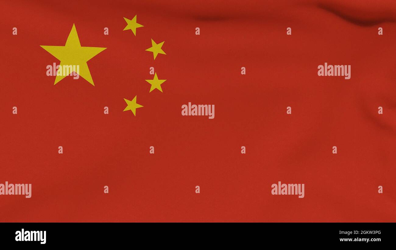 flag China patriotism national freedom, 3D illustration Stock Photo - Alamy
