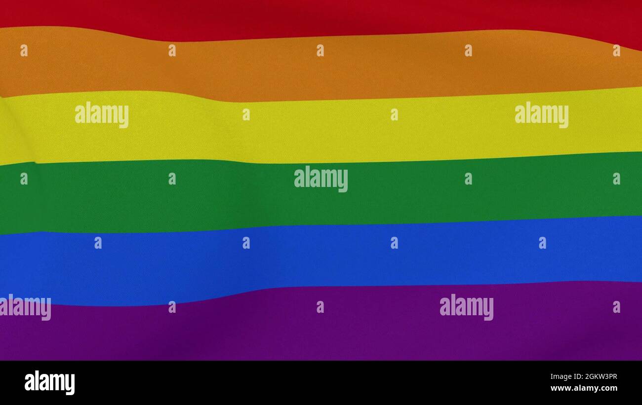 flag Color Pride flag patriotism national freedom, 3D illustration ...