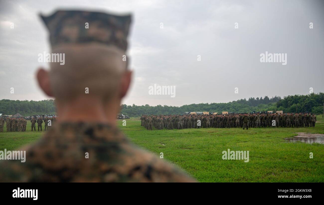 U.S. Marine Corps Sgt. Maj. Michael Castillo the battalion sergeant ...