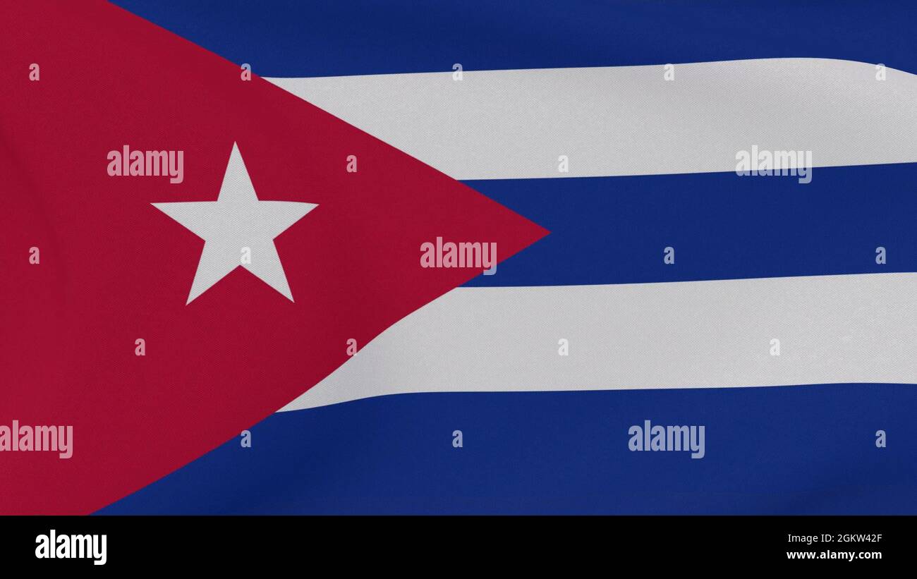 flag Cuba patriotism national freedom, 3D illustration Stock Photo - Alamy