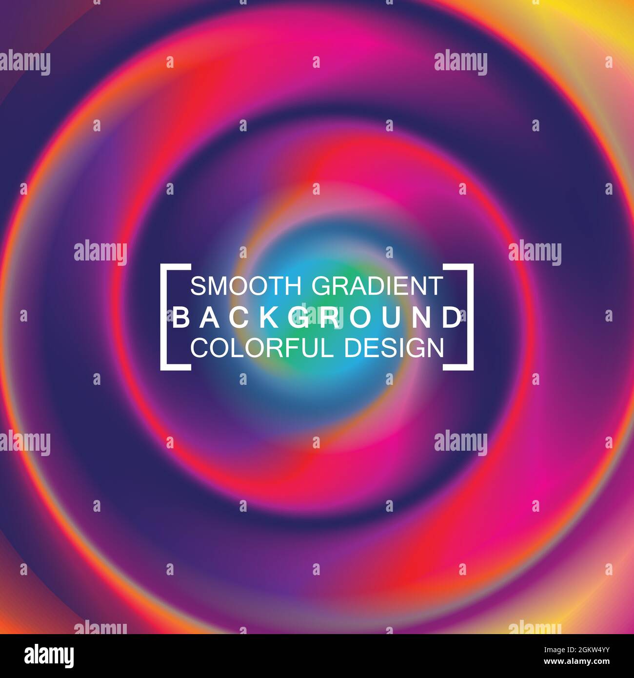 Colorful swirl smooth gradient design abstract background Stock Vector ...