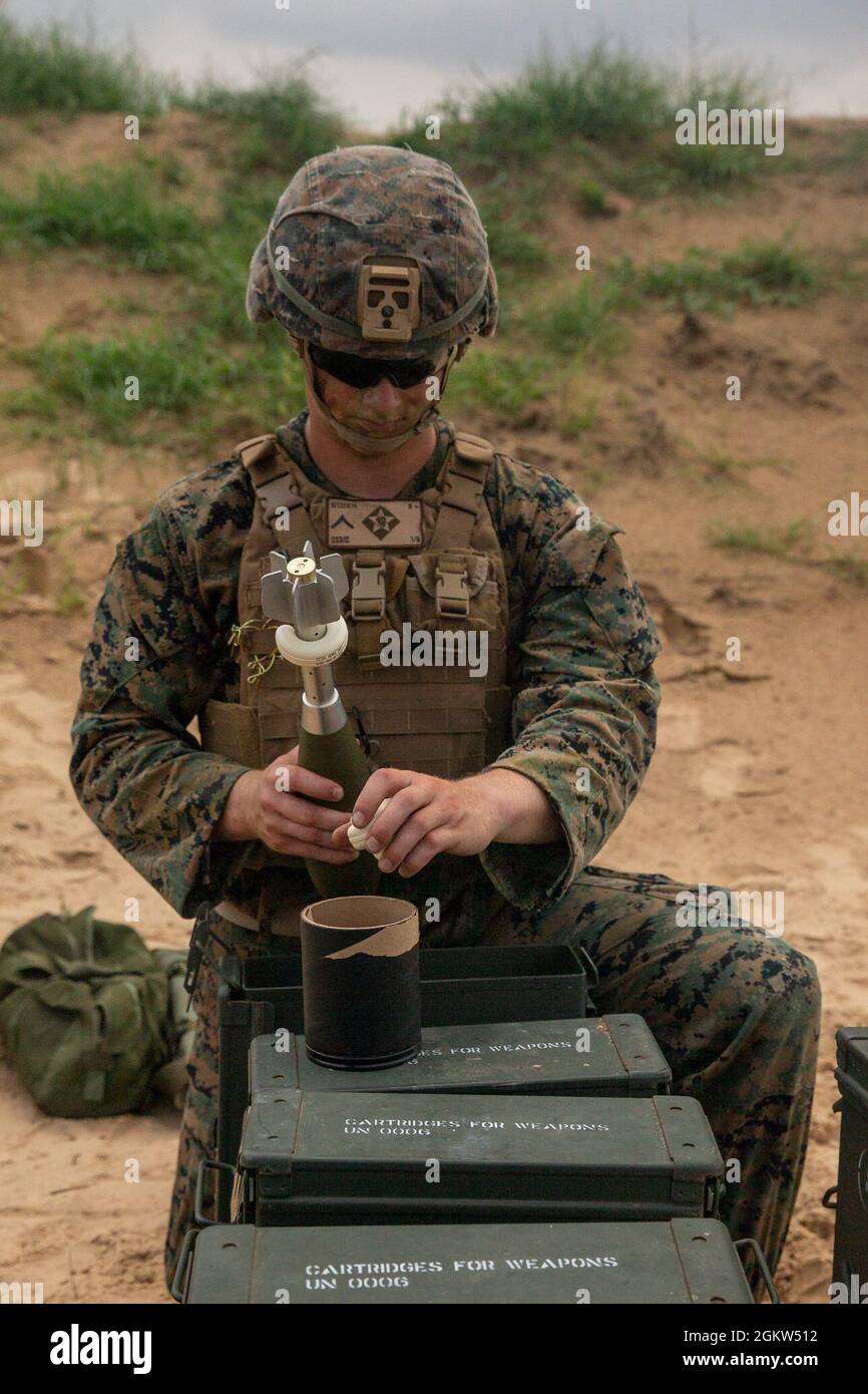 U.S. Marine Corps Pfc. Chase LaVine a Bagley, Minnesota native and ...