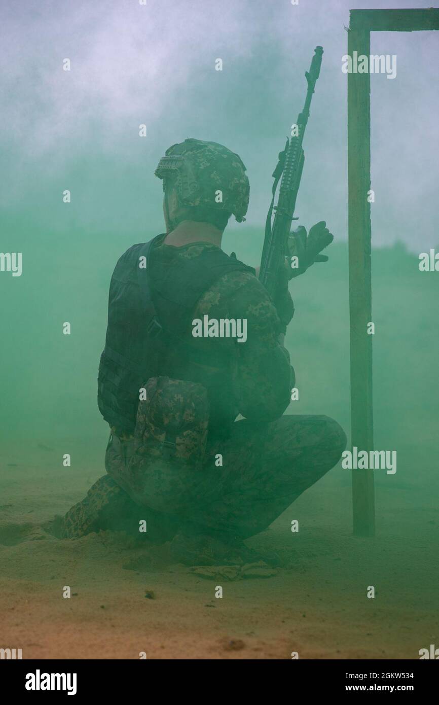 Ukrainian Naval Infantry Junior Sgt. Daniel Ridley, a native of London ...