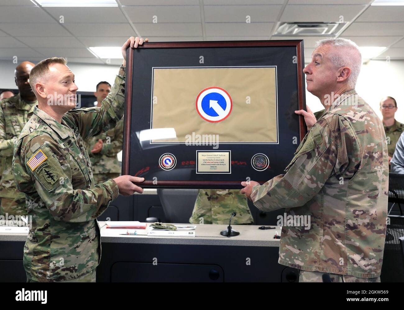 Col. Joseph Kurz, chief of staff, 1st Theater Sustainment Command ...