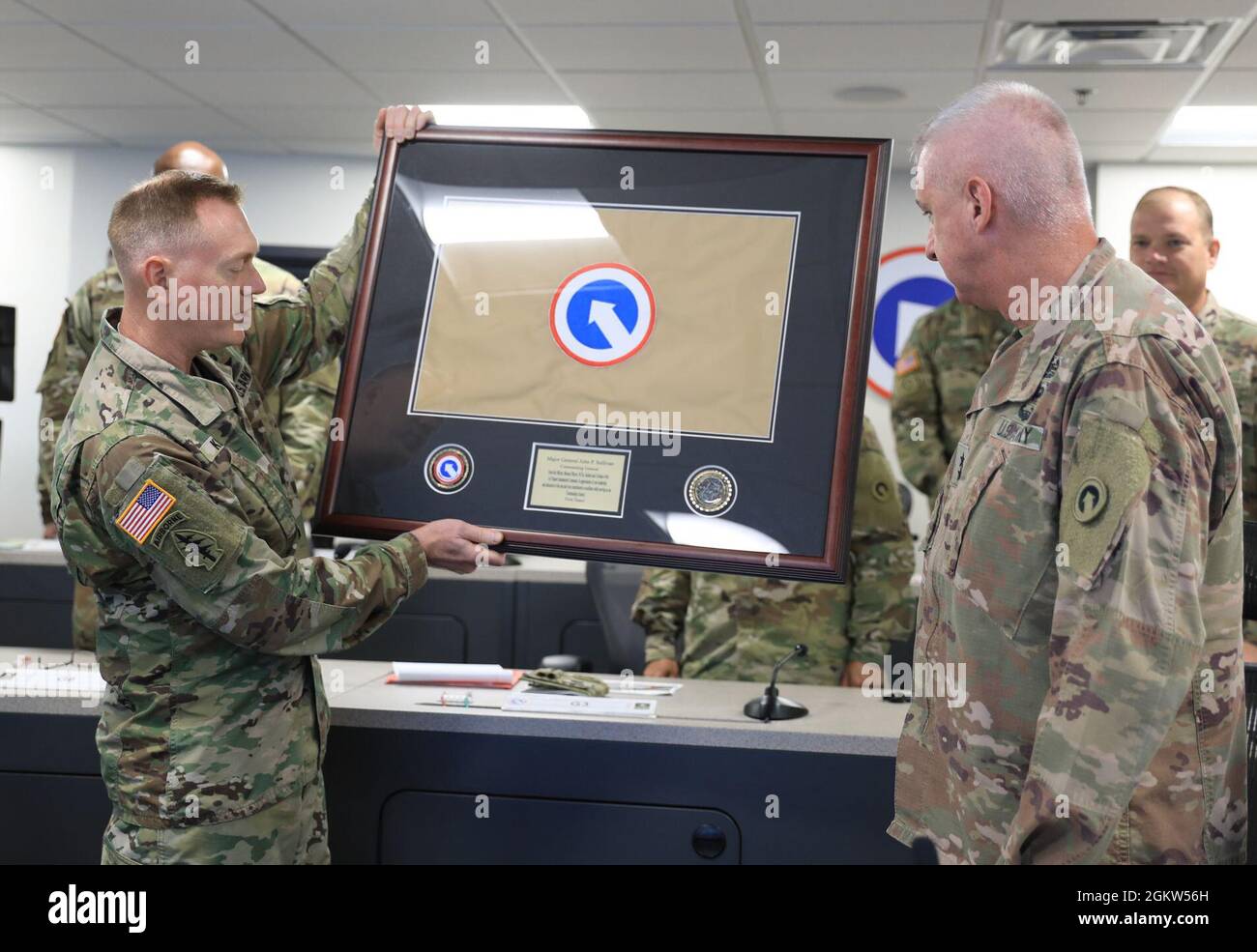 Col. Joseph Kurz, chief of staff, 1st Theater Sustainment Command ...
