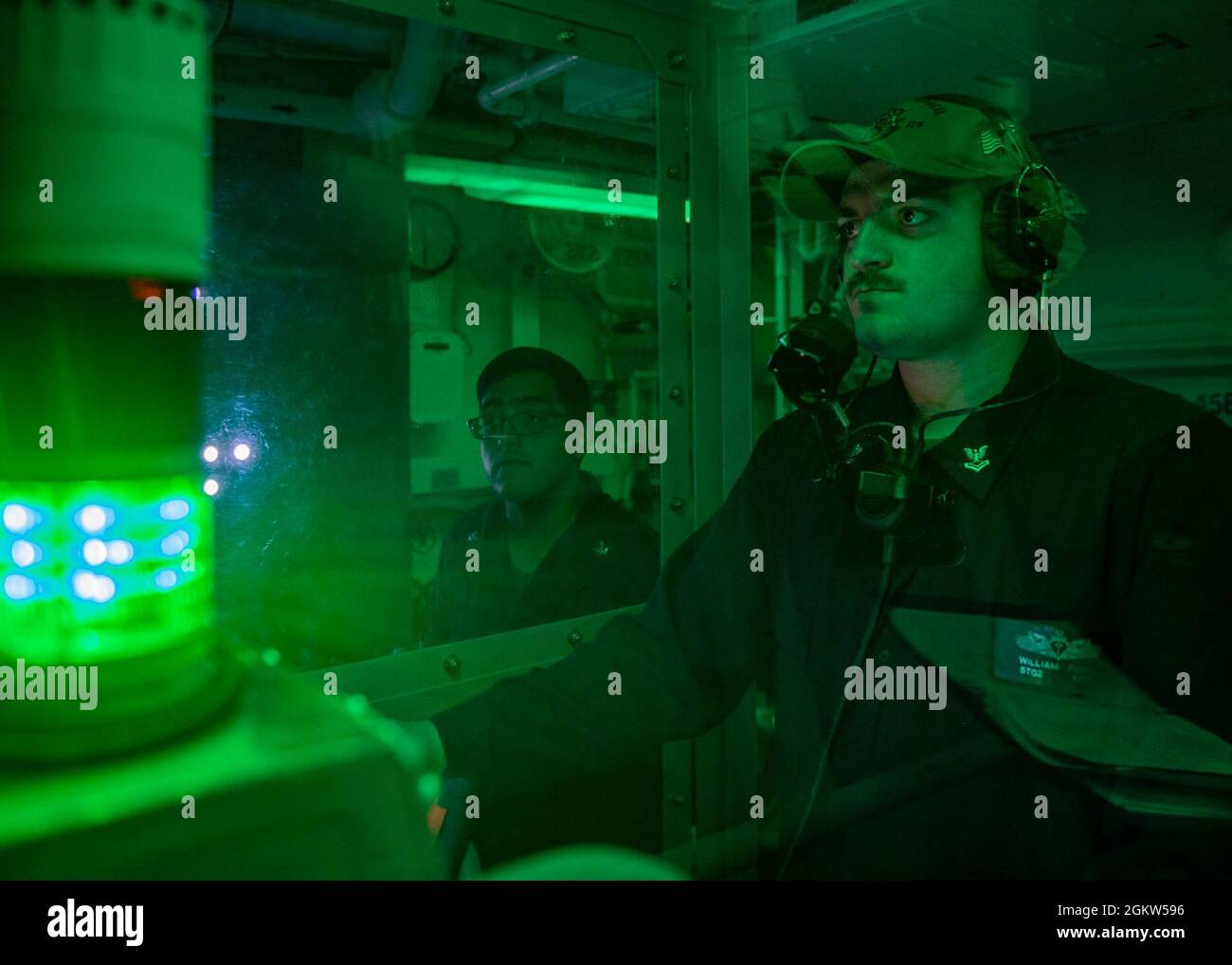 210705-N-HG846-2038 TASMA SEA (July 5, 2021) – Sonar Technician 2nd ...