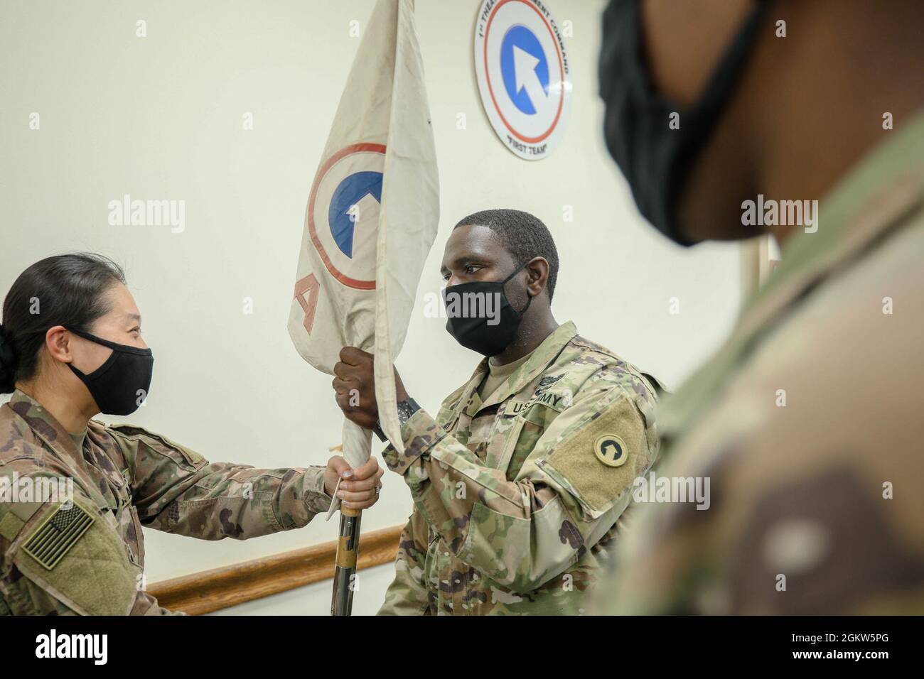 Sgt. 1st Class Michael Perry, incoming first sergeant, A Company, 1st ...