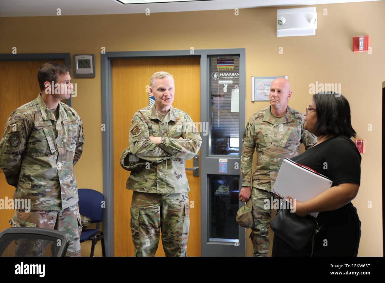 Ms. Betsy Dudley, the Military Legislative Assistant for Congresswoman ...