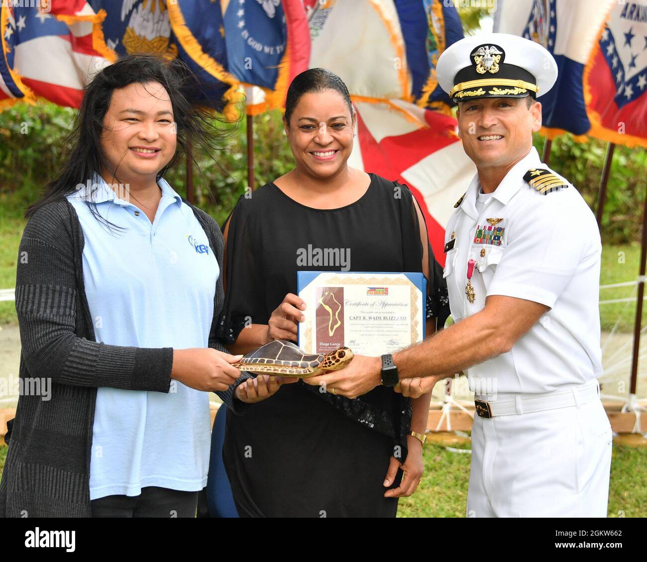 DIEGO GARCIA, British Indian Ocean Territory (July 6, 2021) – Ms. Yam ...