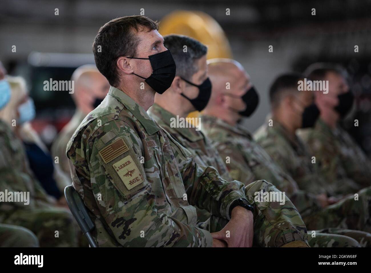 U.S. Air Force Col. David Epperson, 52nd Fighter Wing commander, and ...