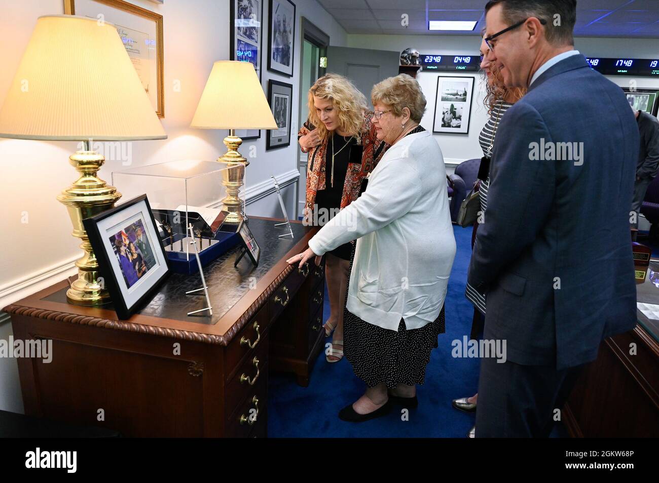 Family members of Lt. Gen. Timothy Fay, Headquarters Air Force director ...