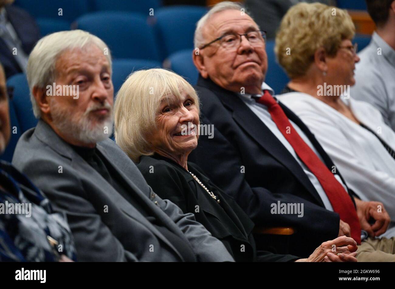 Family members of Lt. Gen. Timothy Fay, Headquarters Air Force director ...